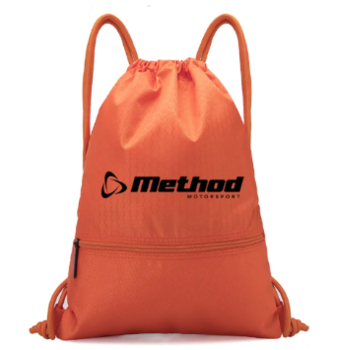 Orange String Backpack | Method Motorsport Pty Ltd